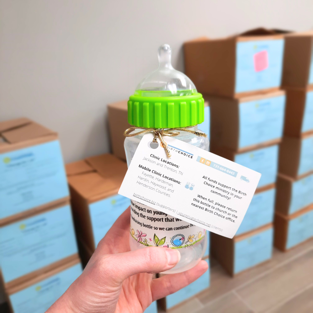 Baby Bottle Campaign – Birth Choice Pregnancy Clinic